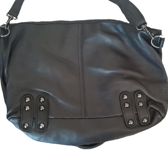 Linea Pelle | Bags | Linea Pelle Black Dylan Foldover Tote | Poshmark